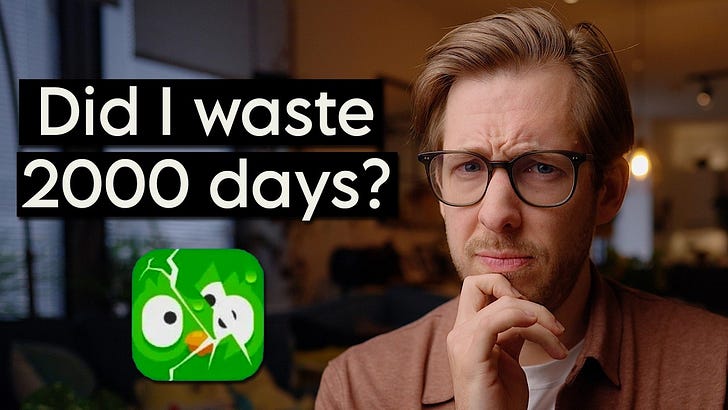 Does Duolingo actually work? One man’s 2,000-day experiment (video)