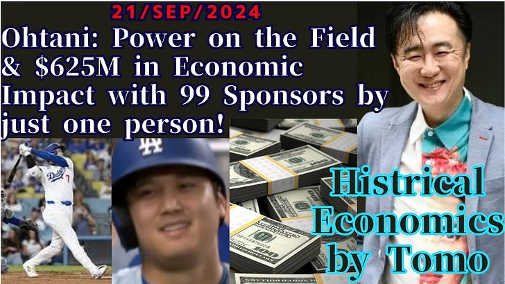 Ohtani: Power on the Field & $625M in Economic Impact with 99 Sponsors ...