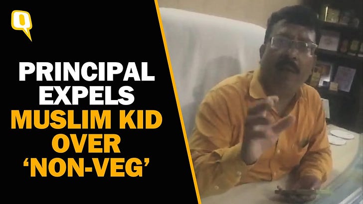 Principal Suspends 7-Year-Old Muslim Boy Over 'Non-Veg', Mother Protests