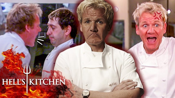 Gordon Ramsay’s gym nightmares - by Fat Dad Daily