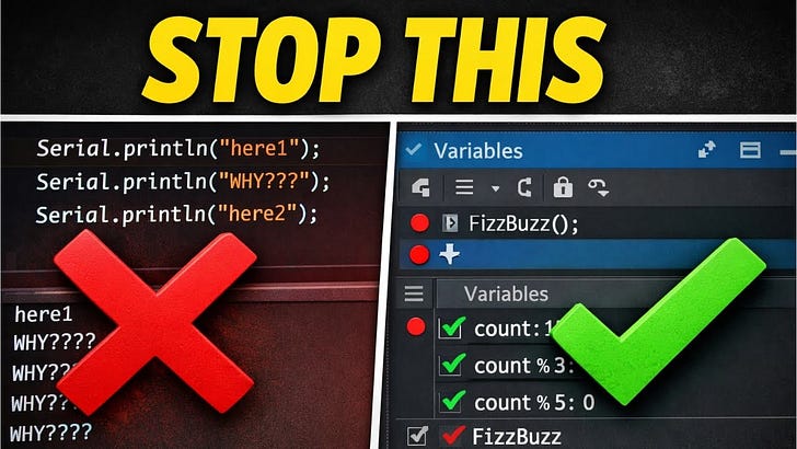 Stop Using printf() - Debug ESP32 the Right Way